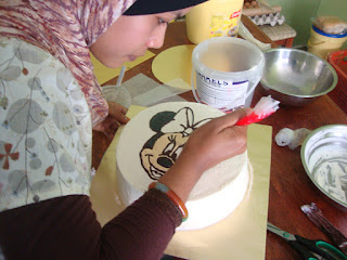 Krazy Cakes (Homemade Cakes Sungai Petani): Kelas Kek Cartoons Artwork