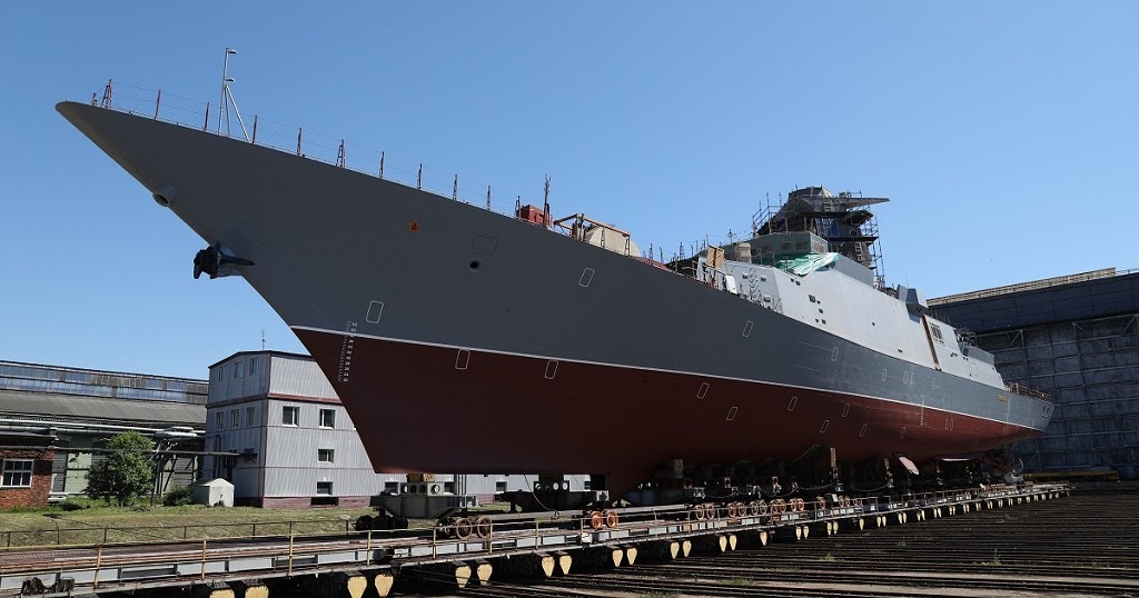 Military and Commercial Technology: Float-out of Project 20385 ...