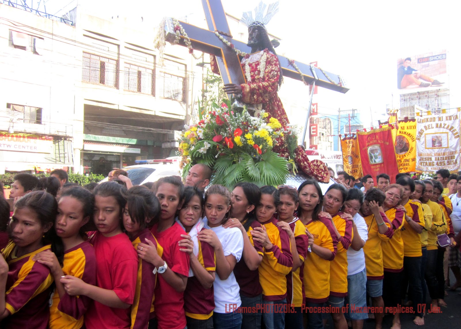 Naquem.: Quiapo fiesta of the Santo Jesus (Black Nazarene) in the 1800s