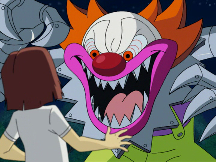 What's New Scooby-Doo: A Terrifying Round with a Menacing Metallic Clown