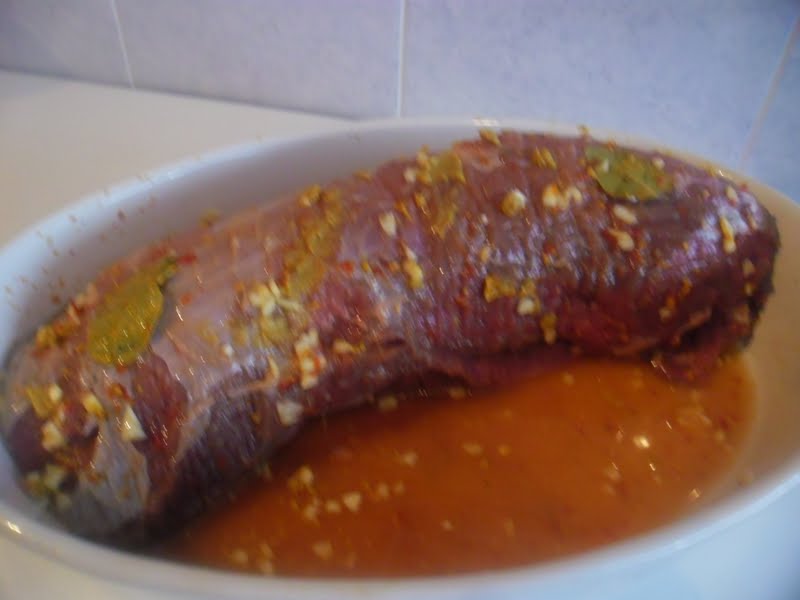 Pimentinhas na Cozinha: LOMBO DE VACA ASSADO