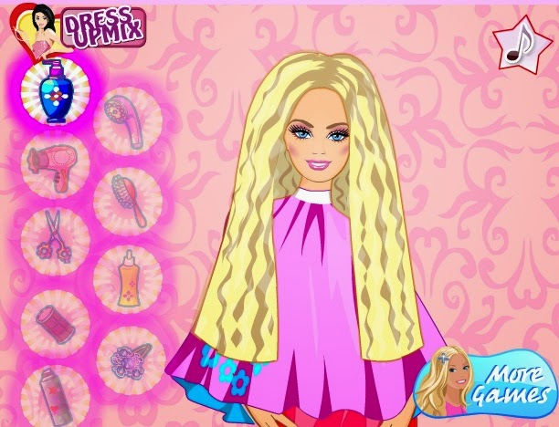 Jogos para Meninas: Jogo Barbie Cute Hairstyle
