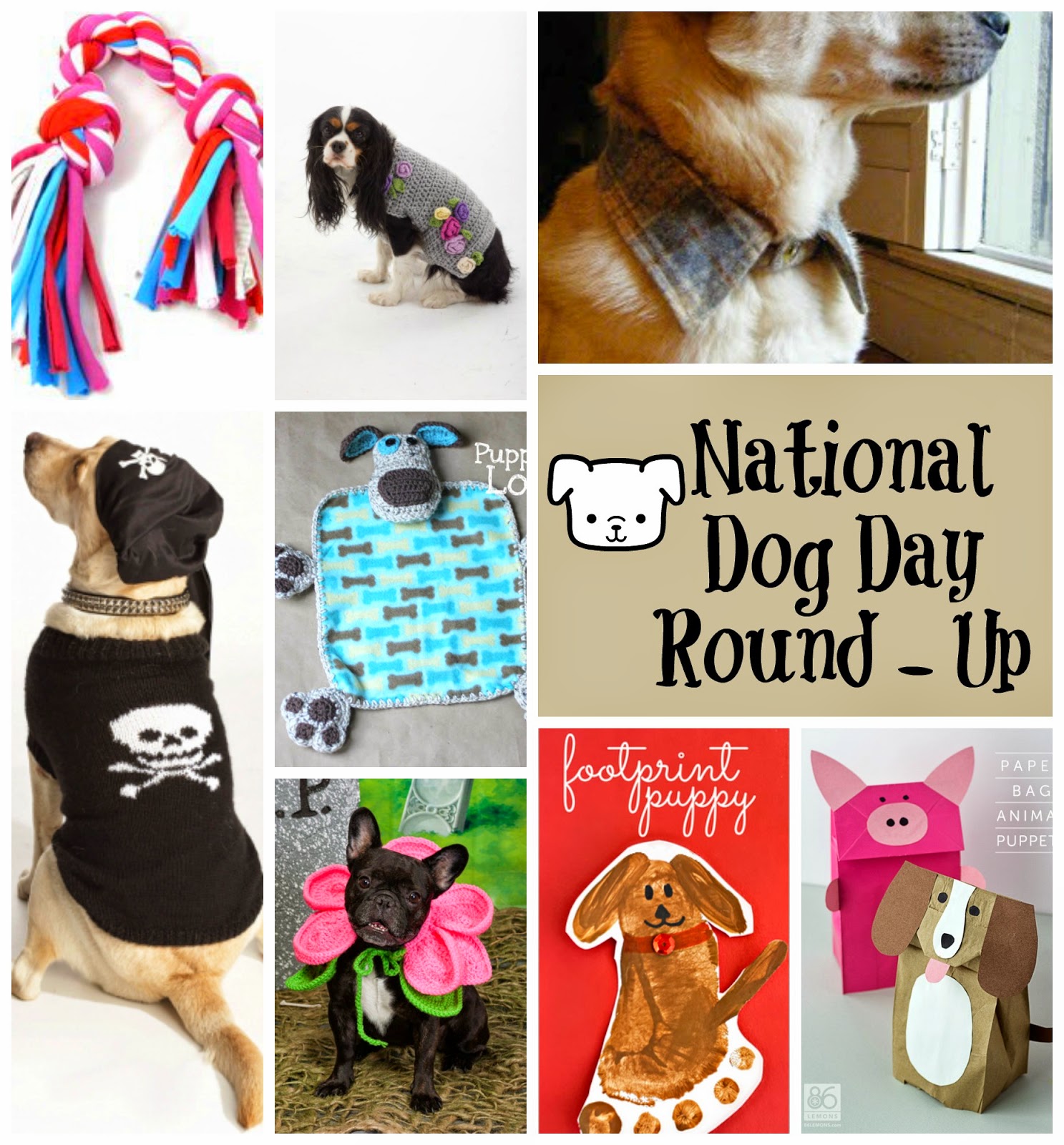 Ambrosia's Creations: Round Up:: National Dog Day Crafts & Activities