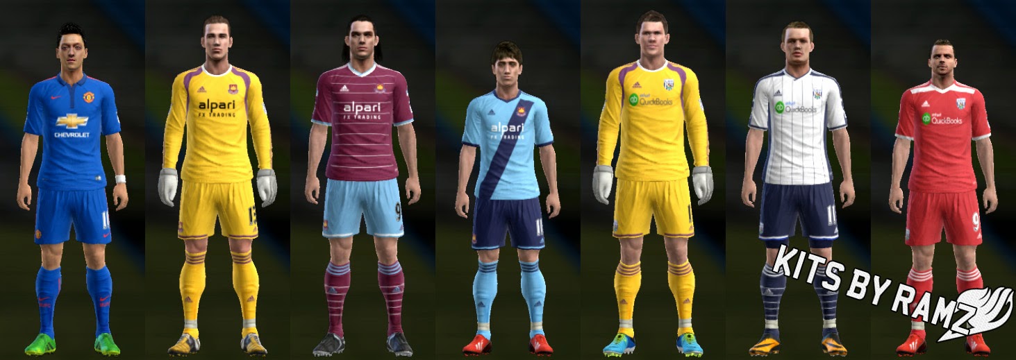 pes-modif: PES 2013 Kits Pack The Best Version of Me by Ram'z