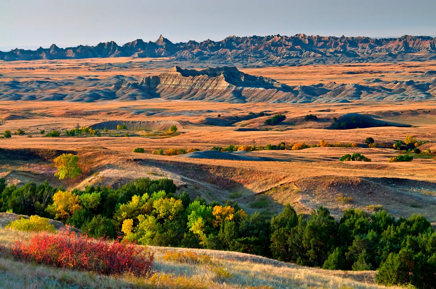 Dakotagraph: Even in the Badlands autumn is beautiful