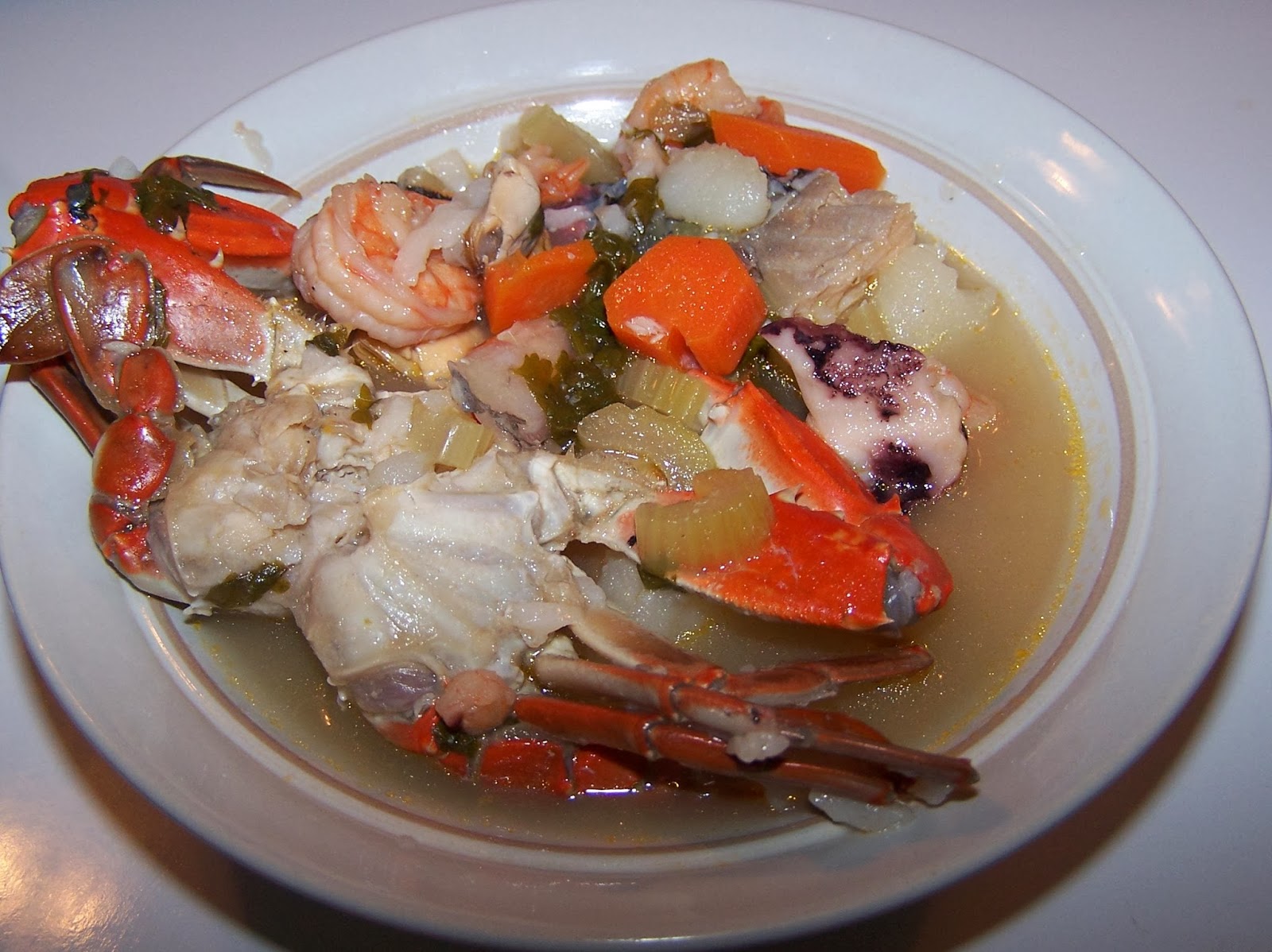 Swahili Mom Kitchen: Seafood Soup (Supu ya mchanganyiko wa samaki za ...