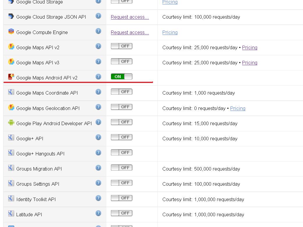 Склад знаний: Android Google Maps API v2. Урок 1. Получаем код API