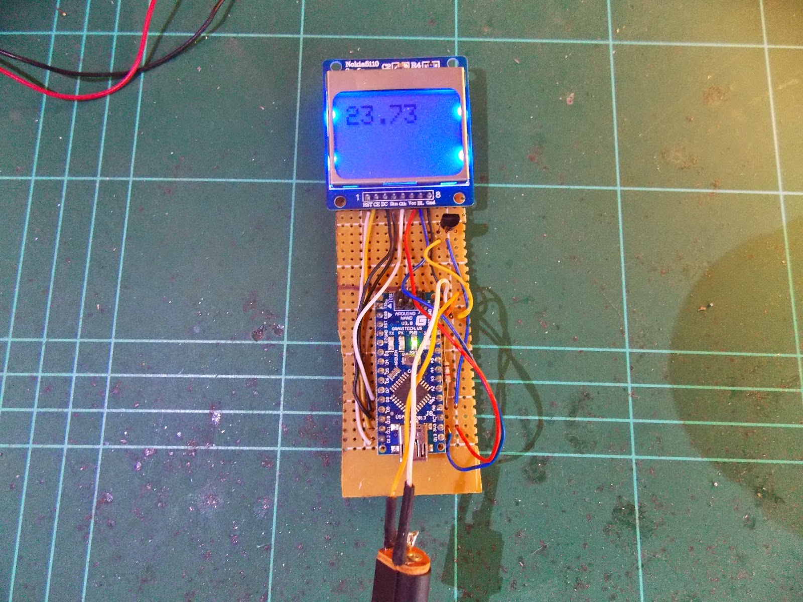 Arduino LCD Thermometer Part 2 - The Electronics Kid