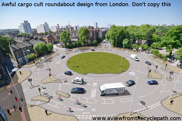 A view from the cycle path: The Slow-Turbo Roundabout. A promising new ...