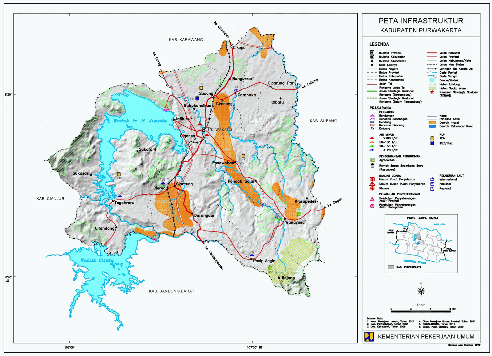 TRAVEL PURWAKARTA: Peta Purwakarta