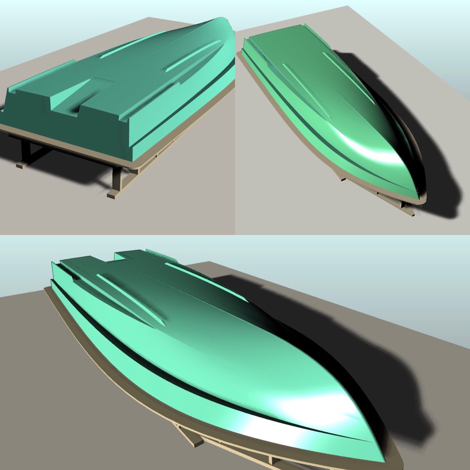 Chris Morejohn: New skiff designs fo sale