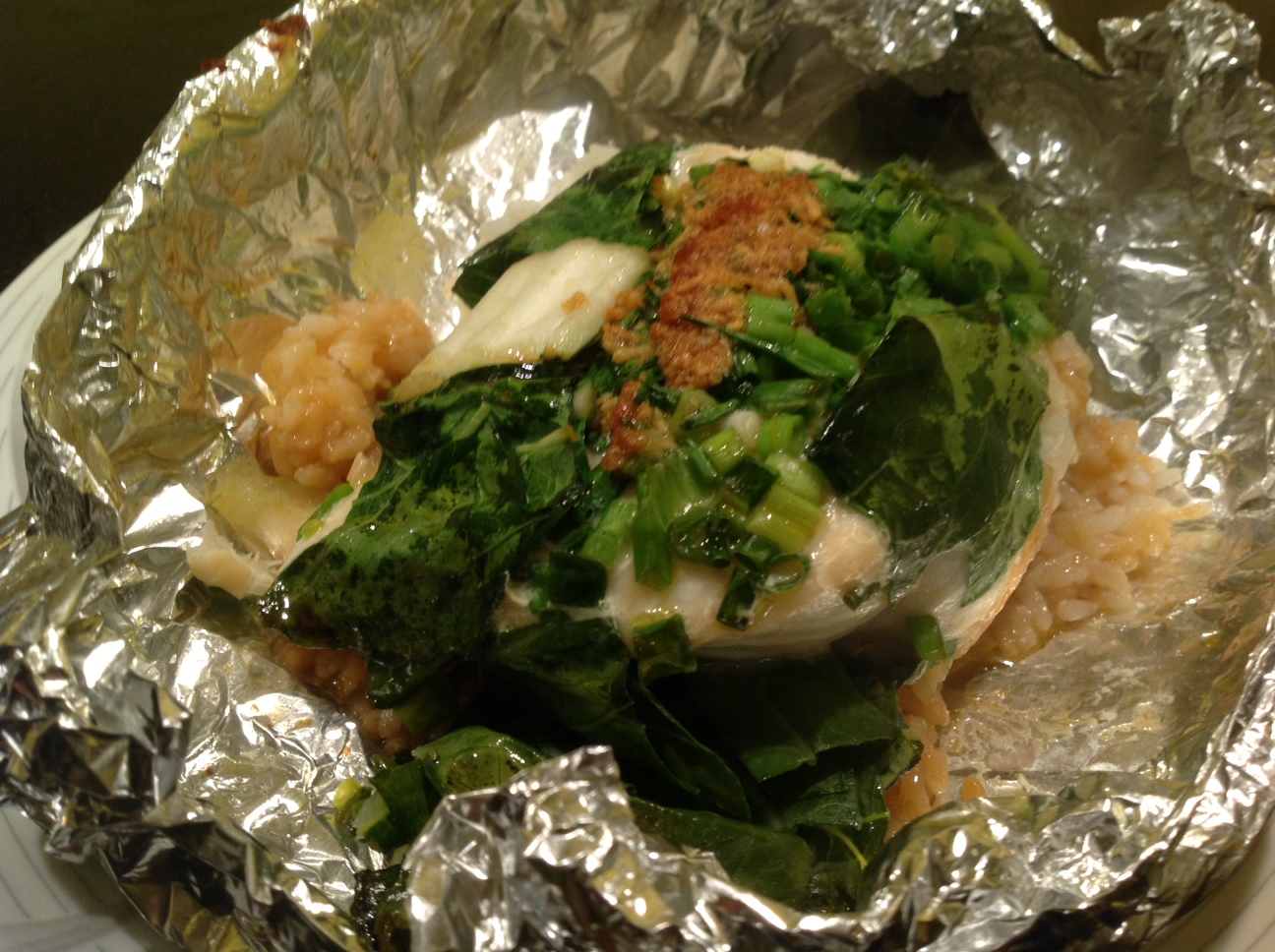 Dishes with My Dish: Asian fish in a packet