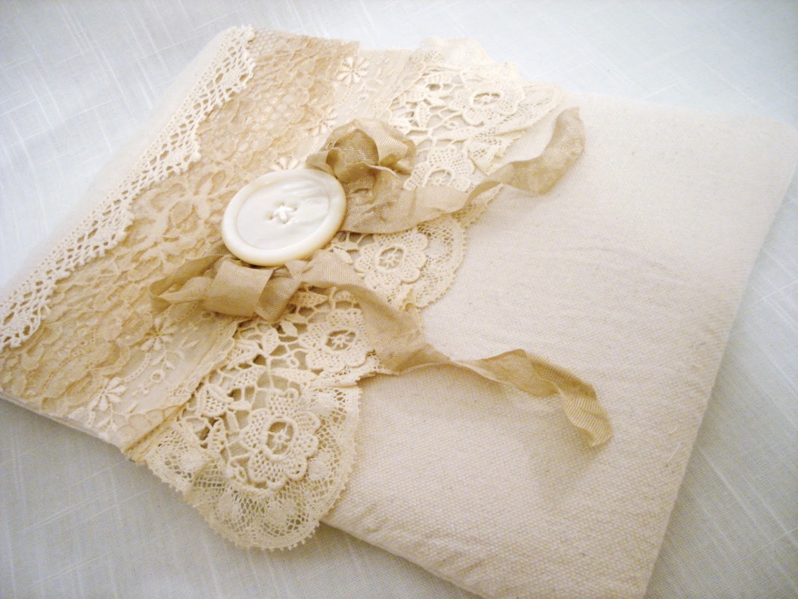 ~ The Feathered Nest ~: Beautiful layered lace...