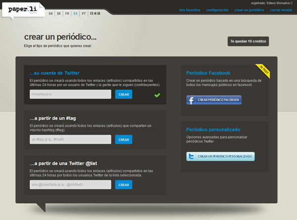 Crea tu periódico web con Paper.li | Cacharreando