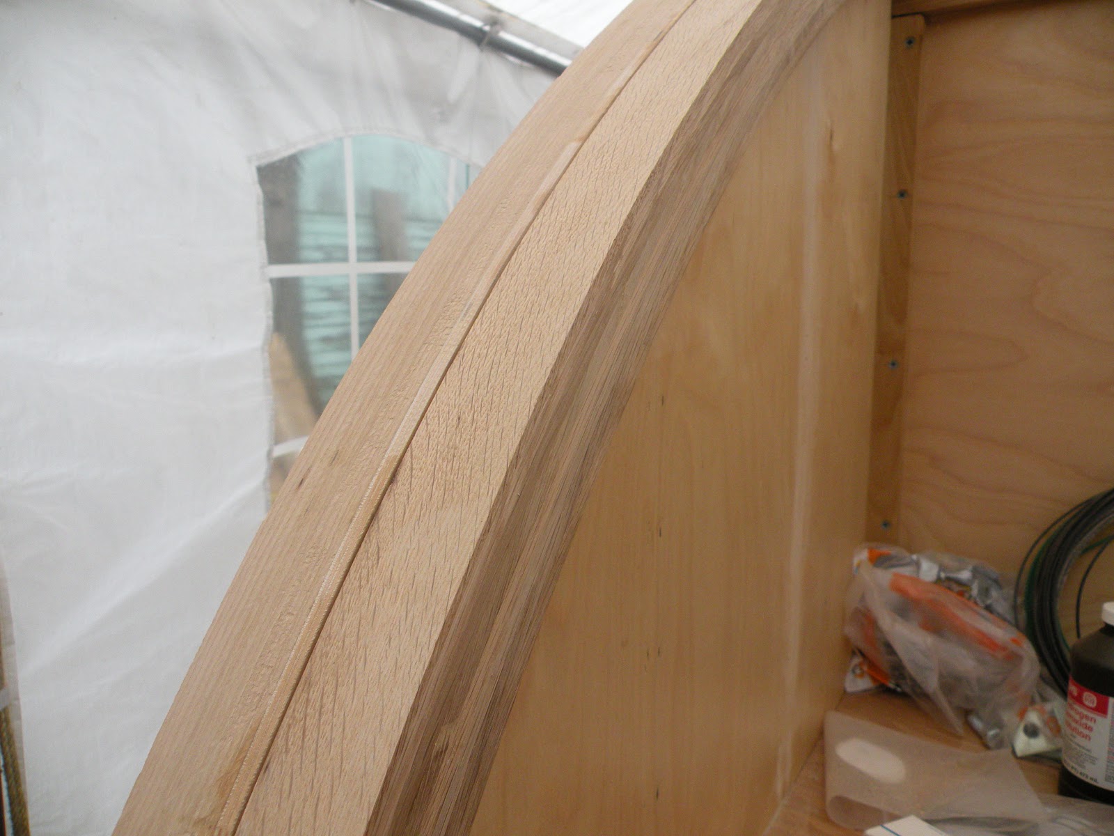 Emmitt's Teardrop Adventures: Framing the Hatch