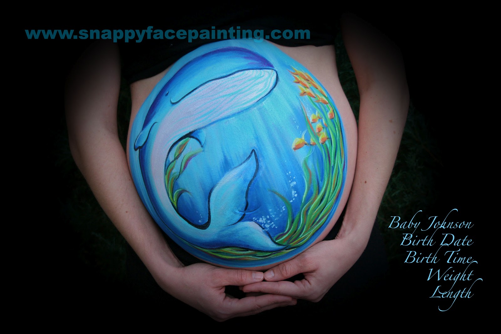 Snappy Face and Body Art Painting: Prenatal Belly Painting: What to Expect