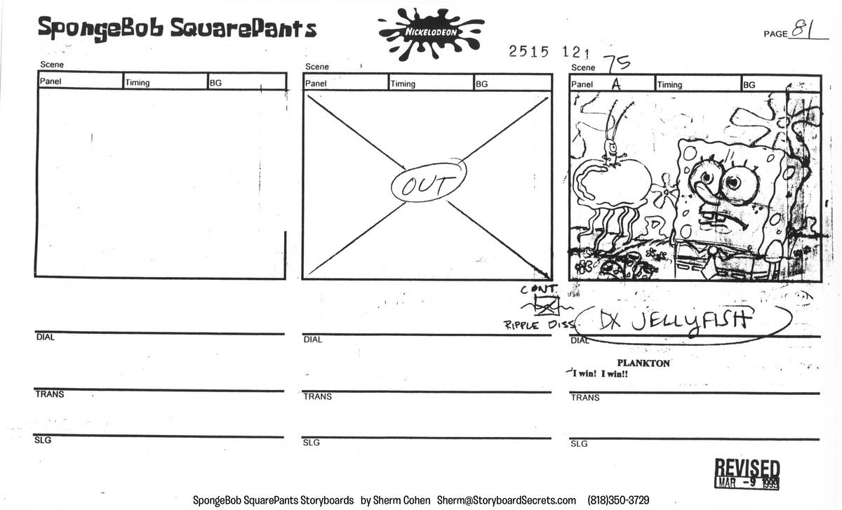 Sherm Cohen Storyboard Artist: SpongeBob Storyboards: The FUN Show