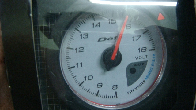 EzPerformance: defi CR meter white face