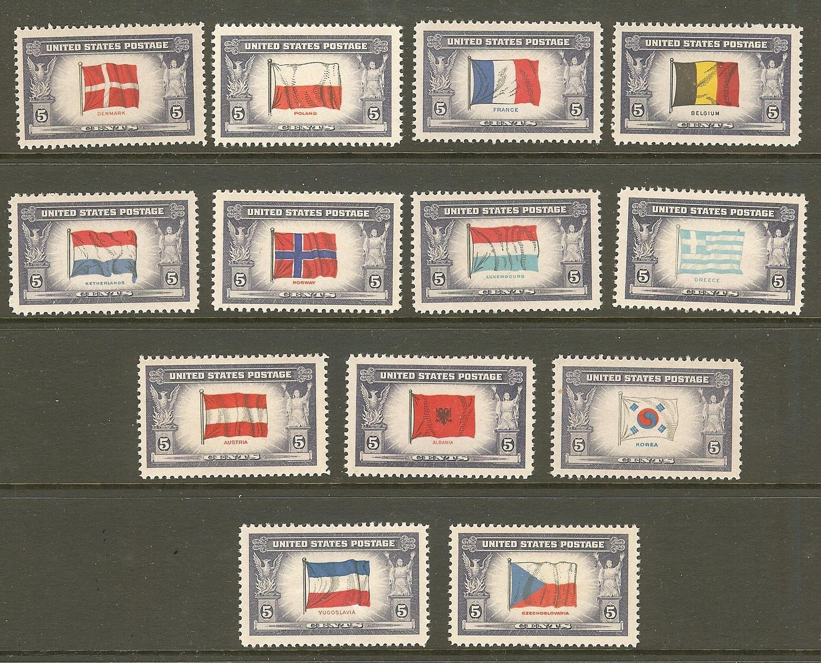 stamps of the world: U.S.A.