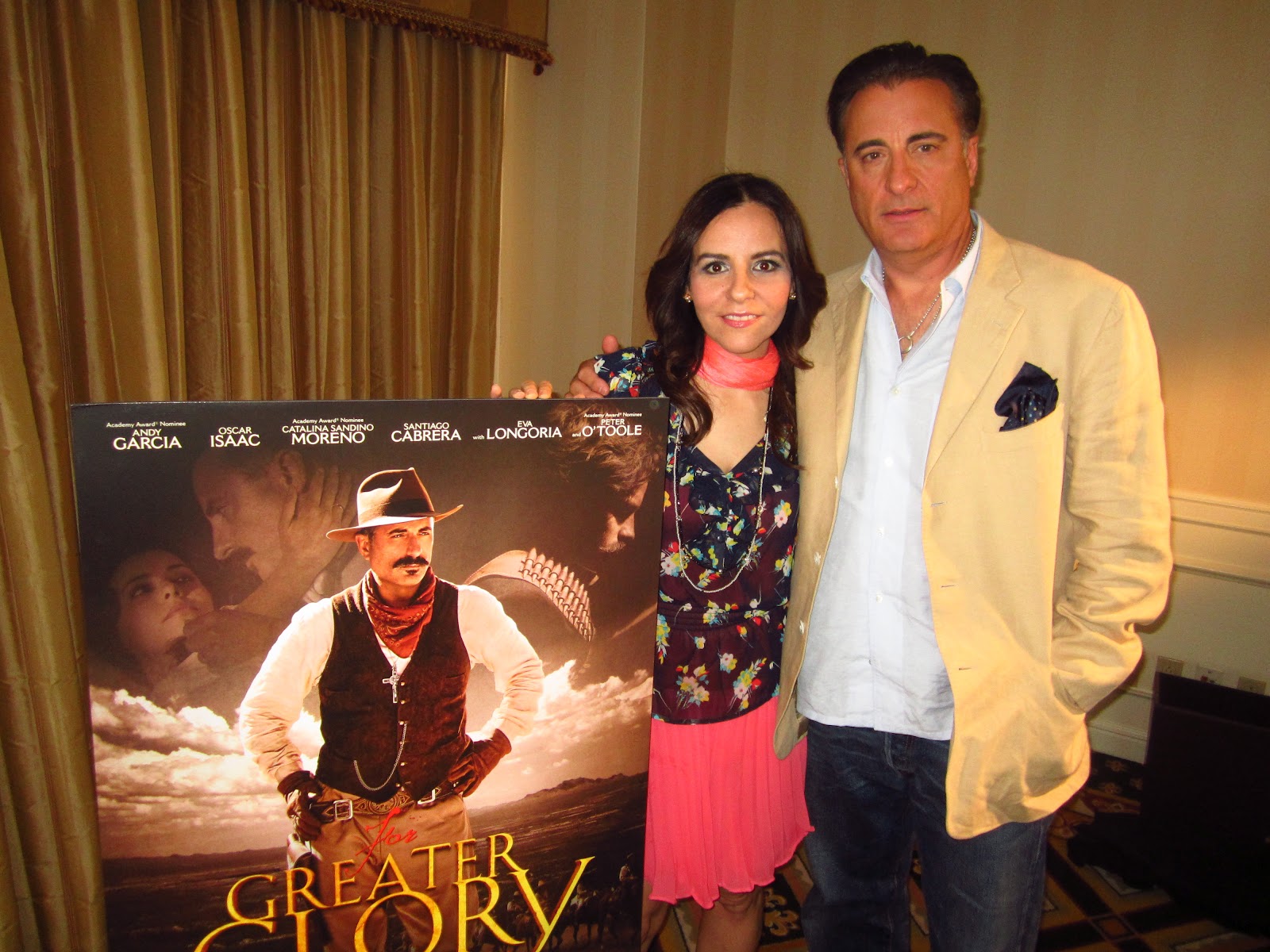 Entrevista con Andy García. “For Greater Glory”. - ChecaLAMovie