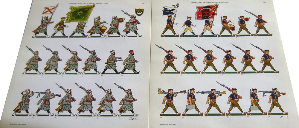Wargaming Miscellany: Paper Soldiers ... of the Spanish Civil War: Some ...