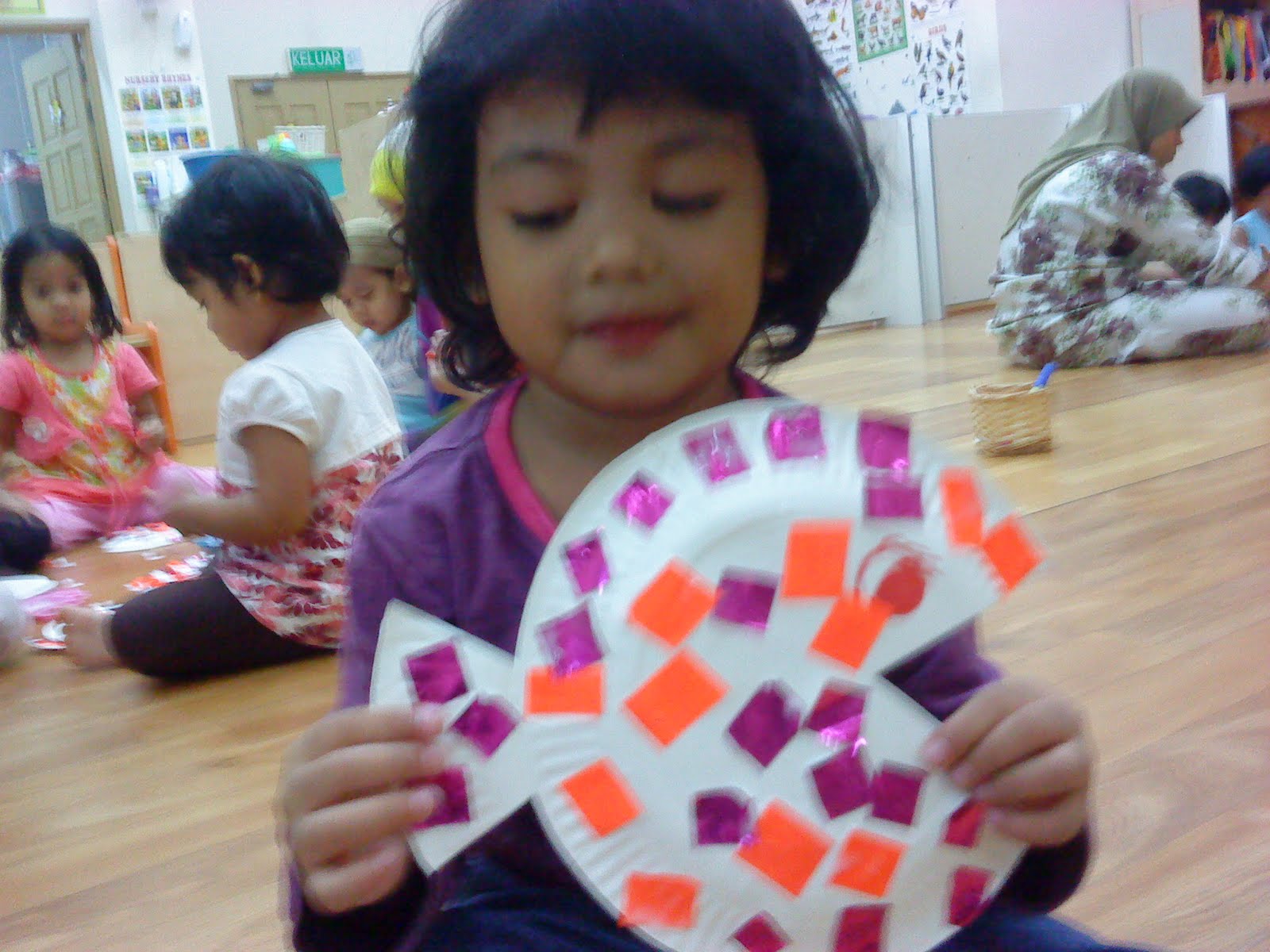 TASKA DARUL HANNAN MASJID WILAYAH: Kolaj Ikan dan Lukisan