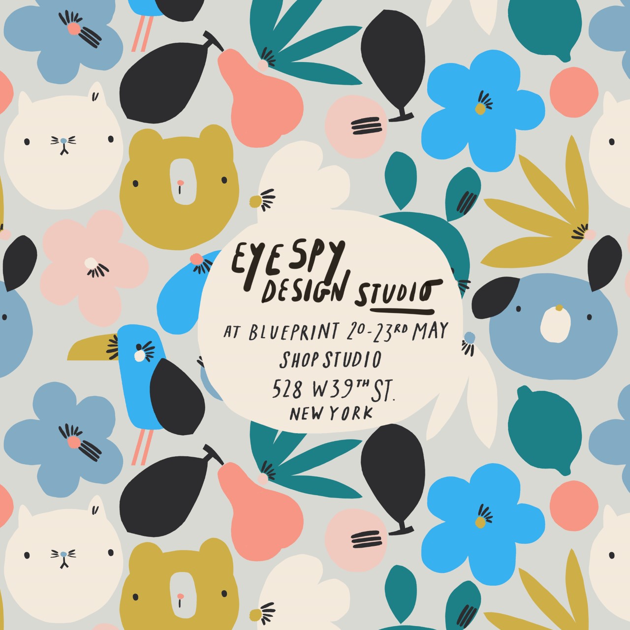 print & pattern: BLUE PRINT 2019 - eye spy design studio