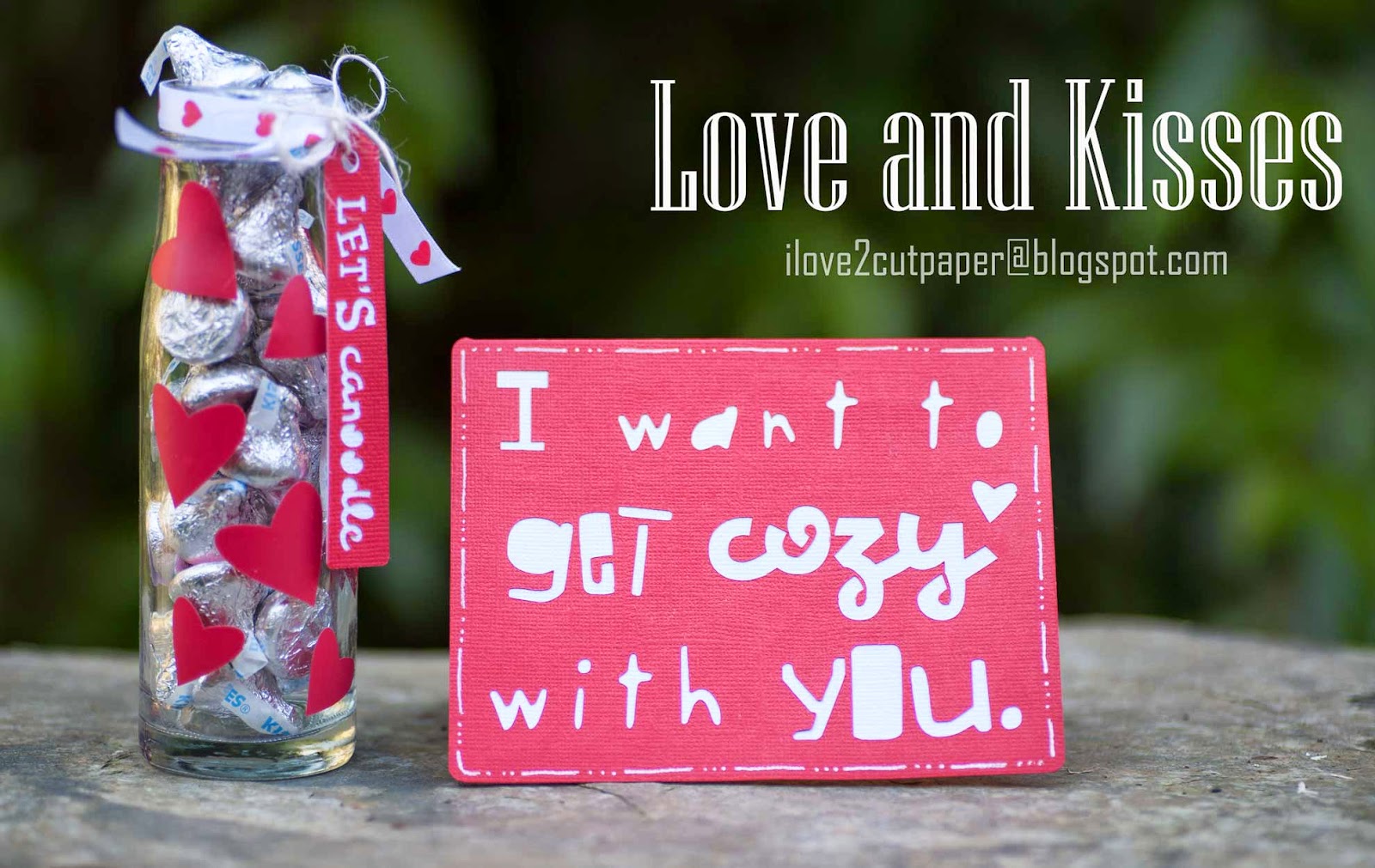 i love 2 cut paper: Valentine ~ Love and Kisses
