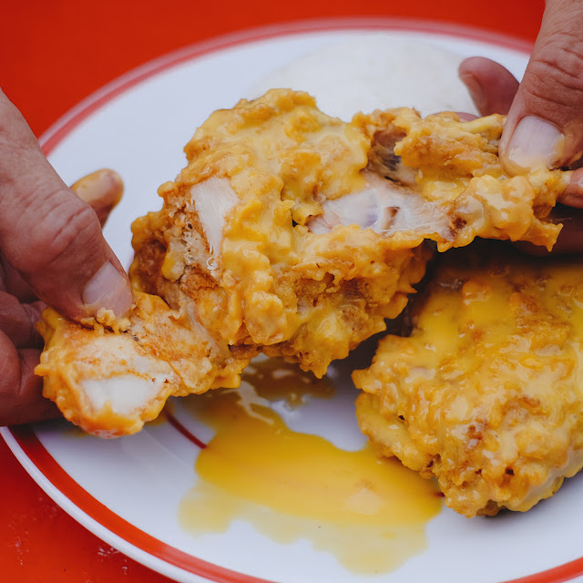 KFC HOT AND CHEESY CHICKEN - eatandtreats - Indonesian Food and Travel ...