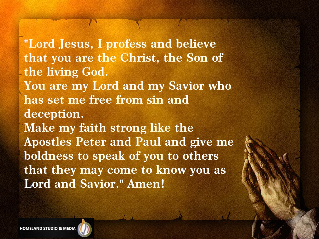 A 5-MINUTE OUTREACH: TODAY'S PRAYER