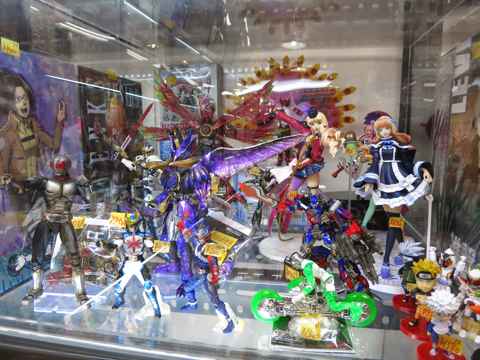 Toys and Figures at Nipponbashi, Osaka Japan - chichicho~