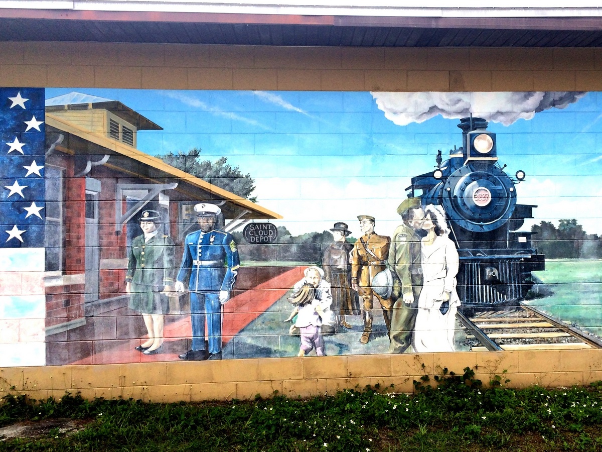 Steam Train Adventures: A Collection of Train Murals