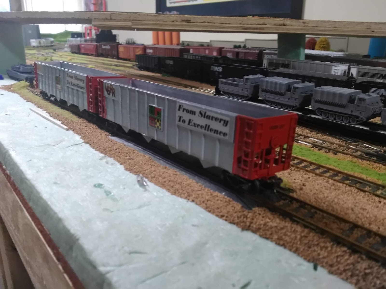 The Underground Railroad: Custom Train Cars