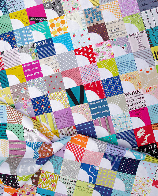 Drunkard's Path Variation Quilt | Red Pepper Quilts | Bloglovin’