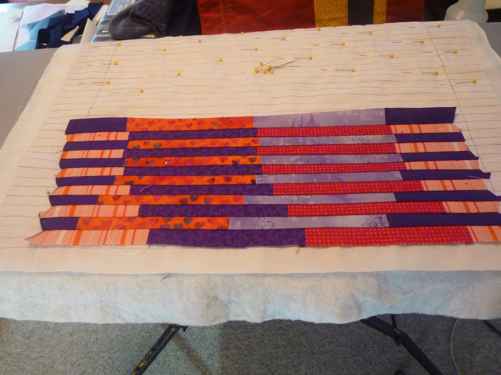 Color My World With Warmth: Interleave Quilts