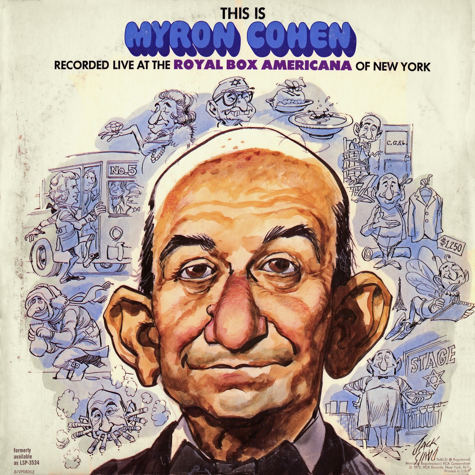 Vintage Stand-up Comedy: Myron Cohen - This Is Myron Cohen 1972