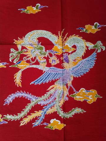 Batik Lasem Naga Emas: BATIK MOTIF NAGA & BURUNG HONG