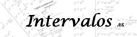 CALCULO DIFERENCIAL : INTERVALOS