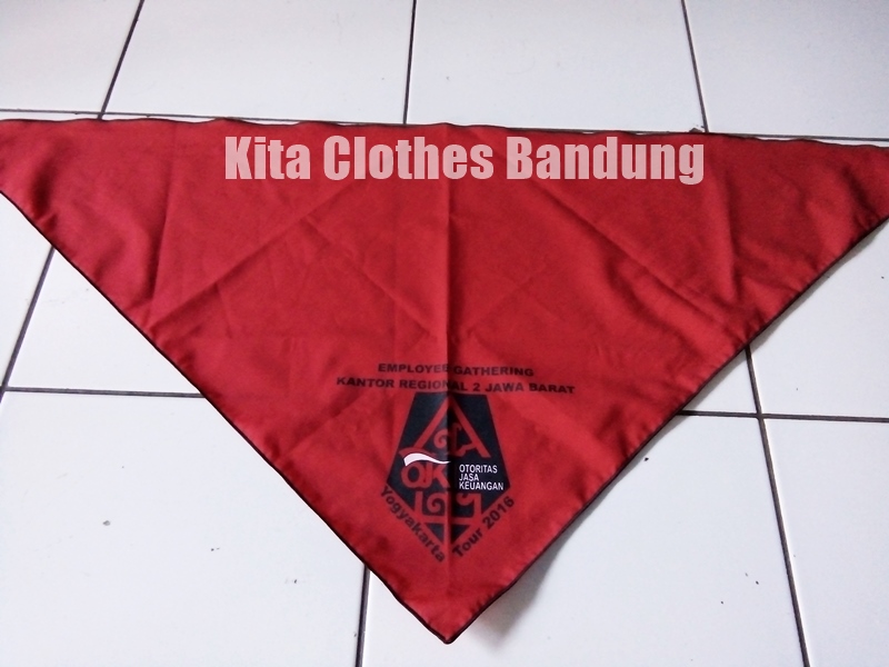 Konveksi Syal / Slayer Organisasi di Bandung - kita clothes bandung