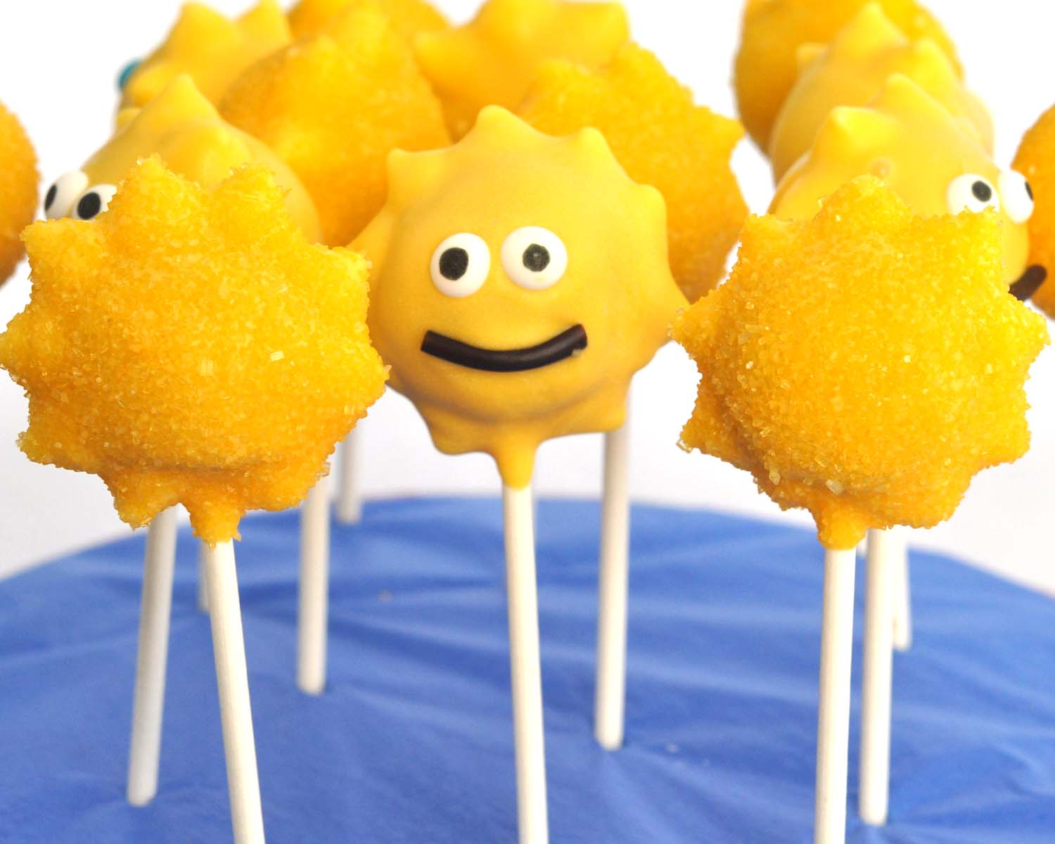Beki Cook's Cake Blog: Summer Sunshine Cake Pops