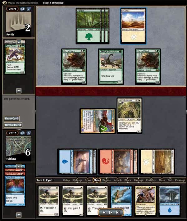 Magic the Gathering Adventures: [Standard] Jeskai Ascendancy in its colors