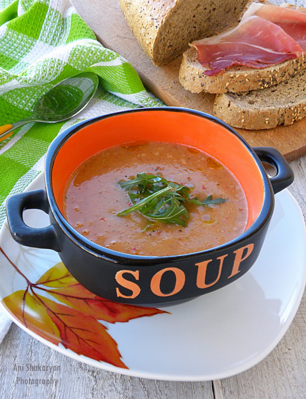 Вкуснотека: Зеленчукова крем супа с червен боб