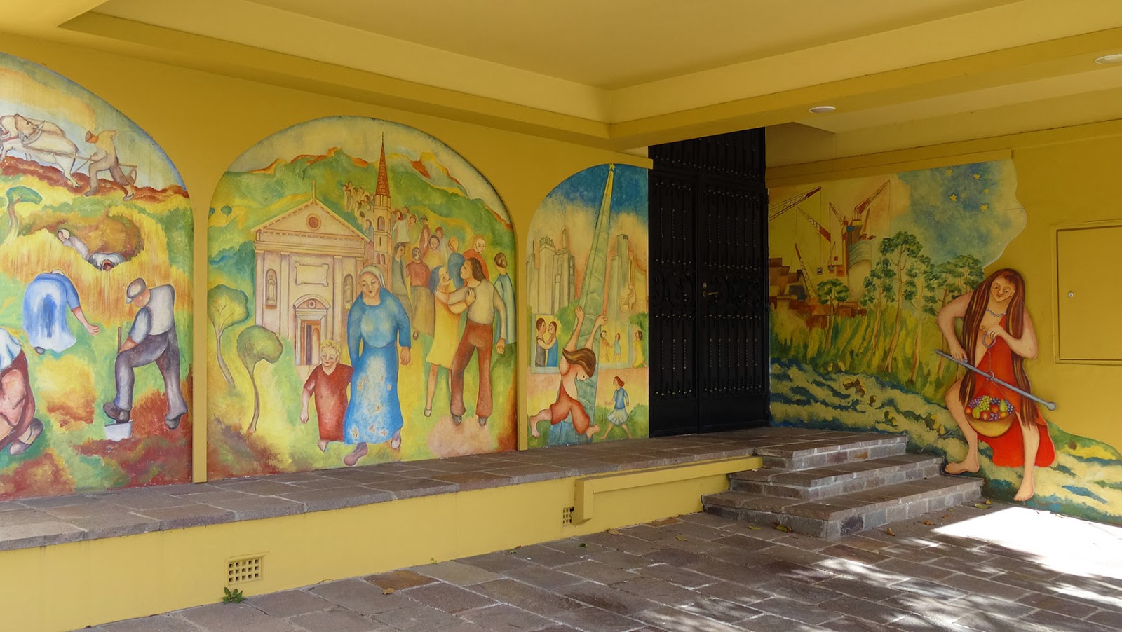 MAP: GROLLO HOUSE MURALS