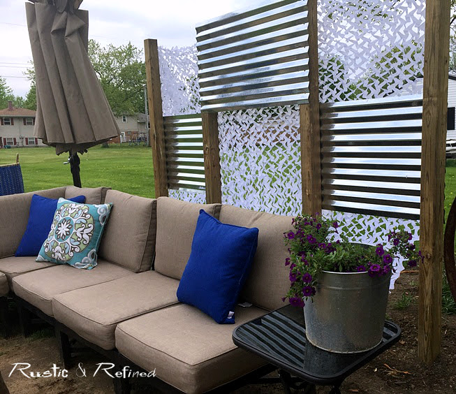 Privacy Screen | Rustic & Refined