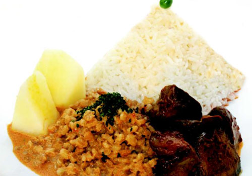 Receta: Trigo en baño de leche con hígado