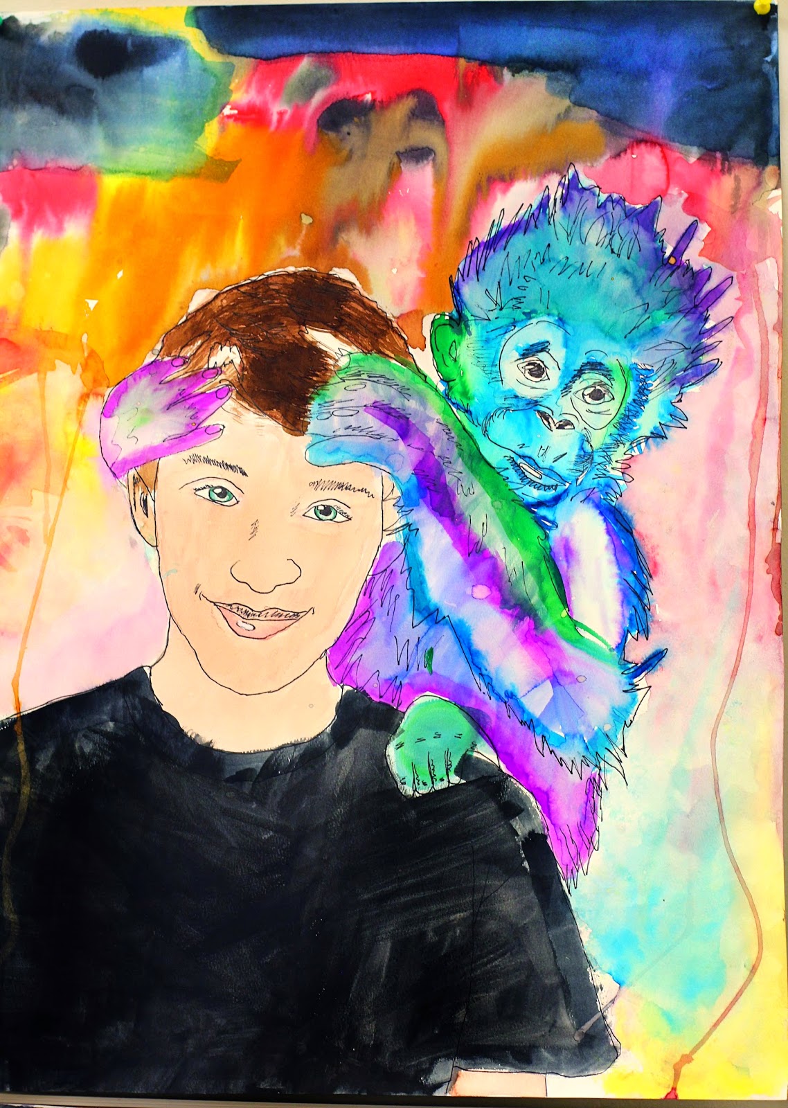 smART Class: Surreal Self Portraits 2015