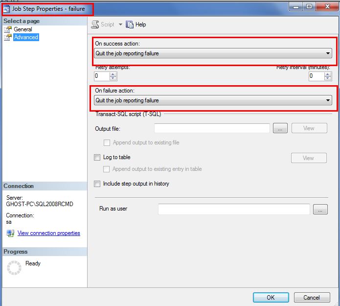 Ashish SQL LIFE: SQL SERVER Job with Email notification Failure and ...