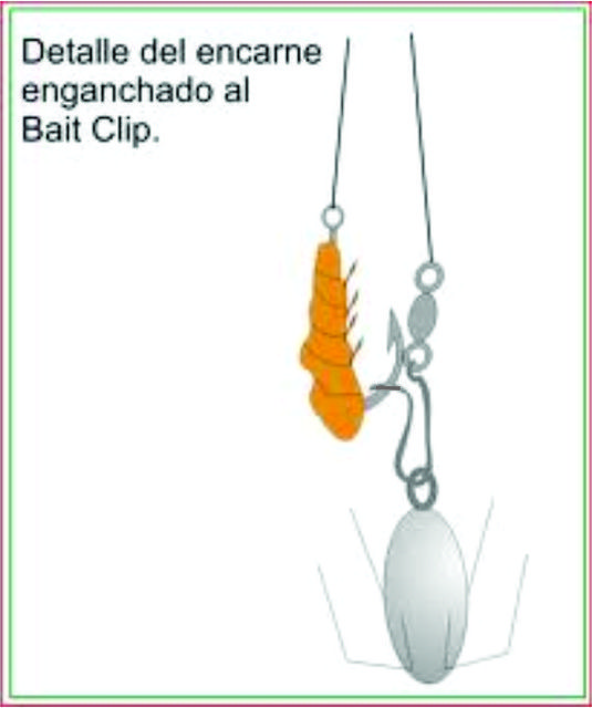 Club de Caza, Pesca y Náutica Berazategui: Bait clip