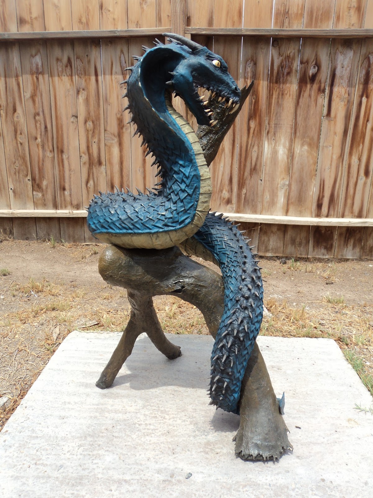 Sculpture: Cobra/Dragon Hybrid Final