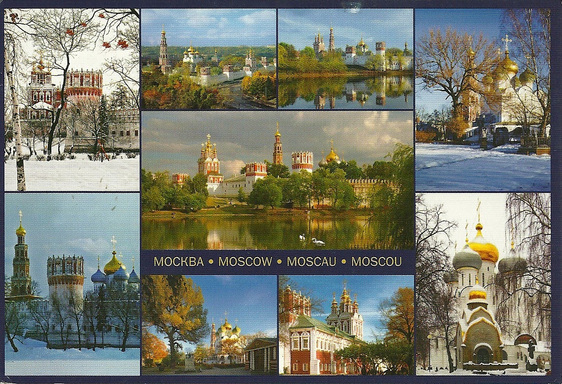 Postcards A world Travelogue: Moscow Russia - World Heritage Sites
